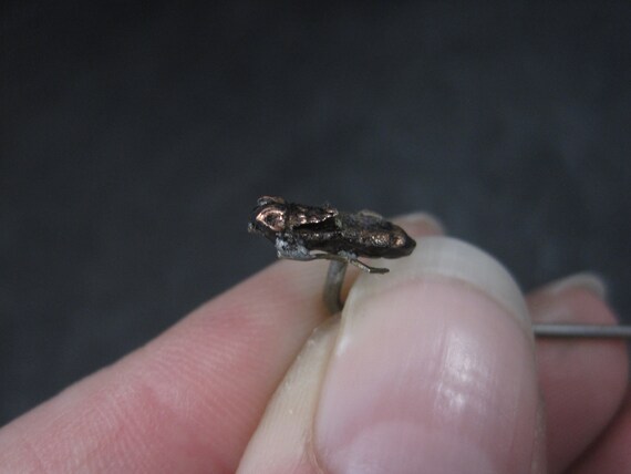 Antique Fly Bug Stick Pin - Gem