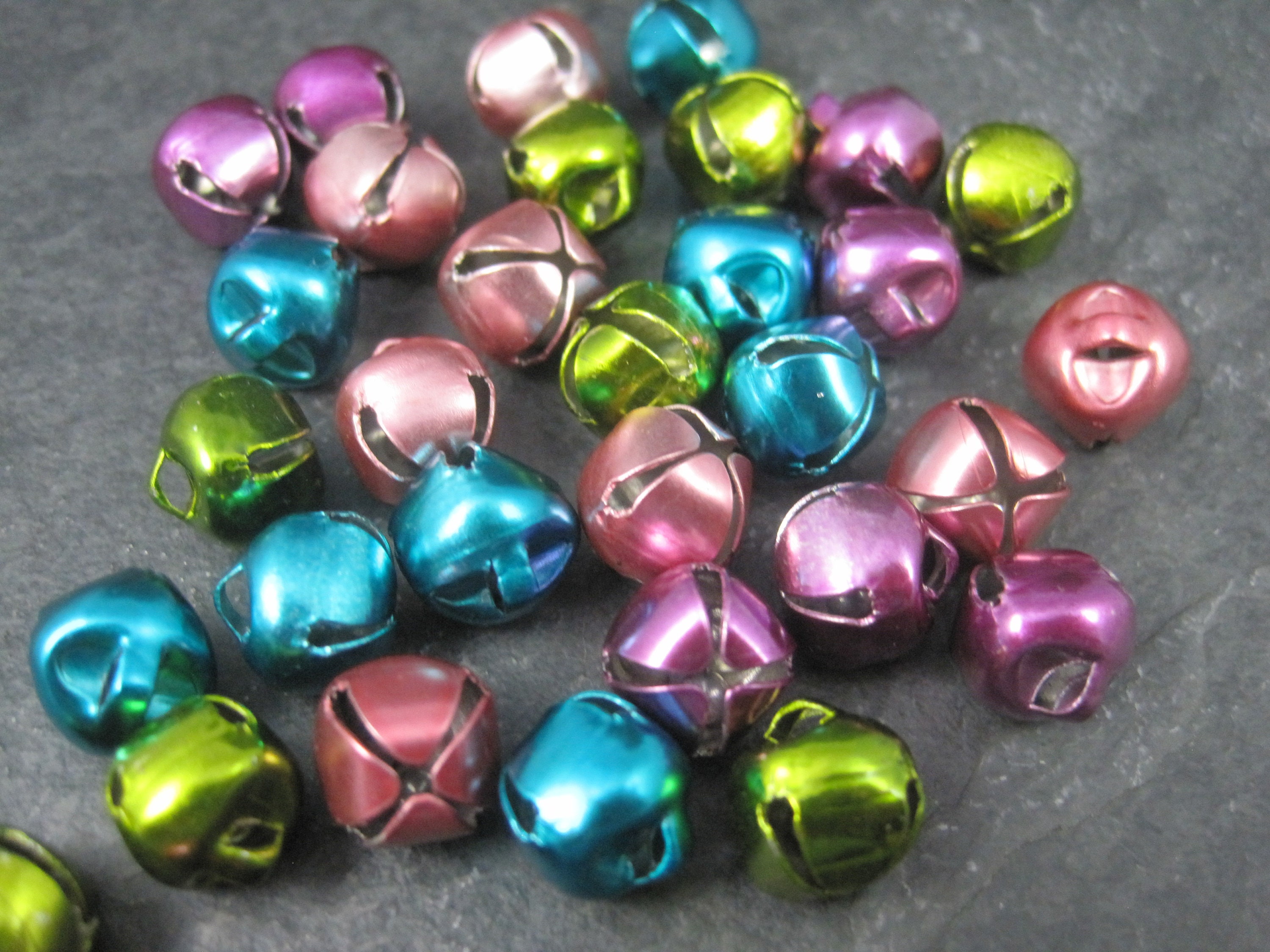 Destash Lot of 32 Colored Bells 10mm - Etsy UK
