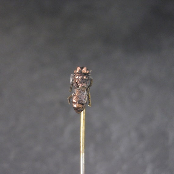 Antique Fly Bug Stick Pin - Gem