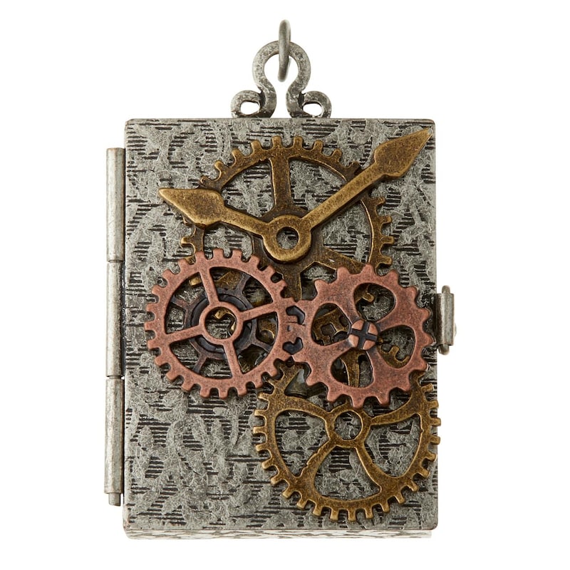 Clock Locket - Etsy