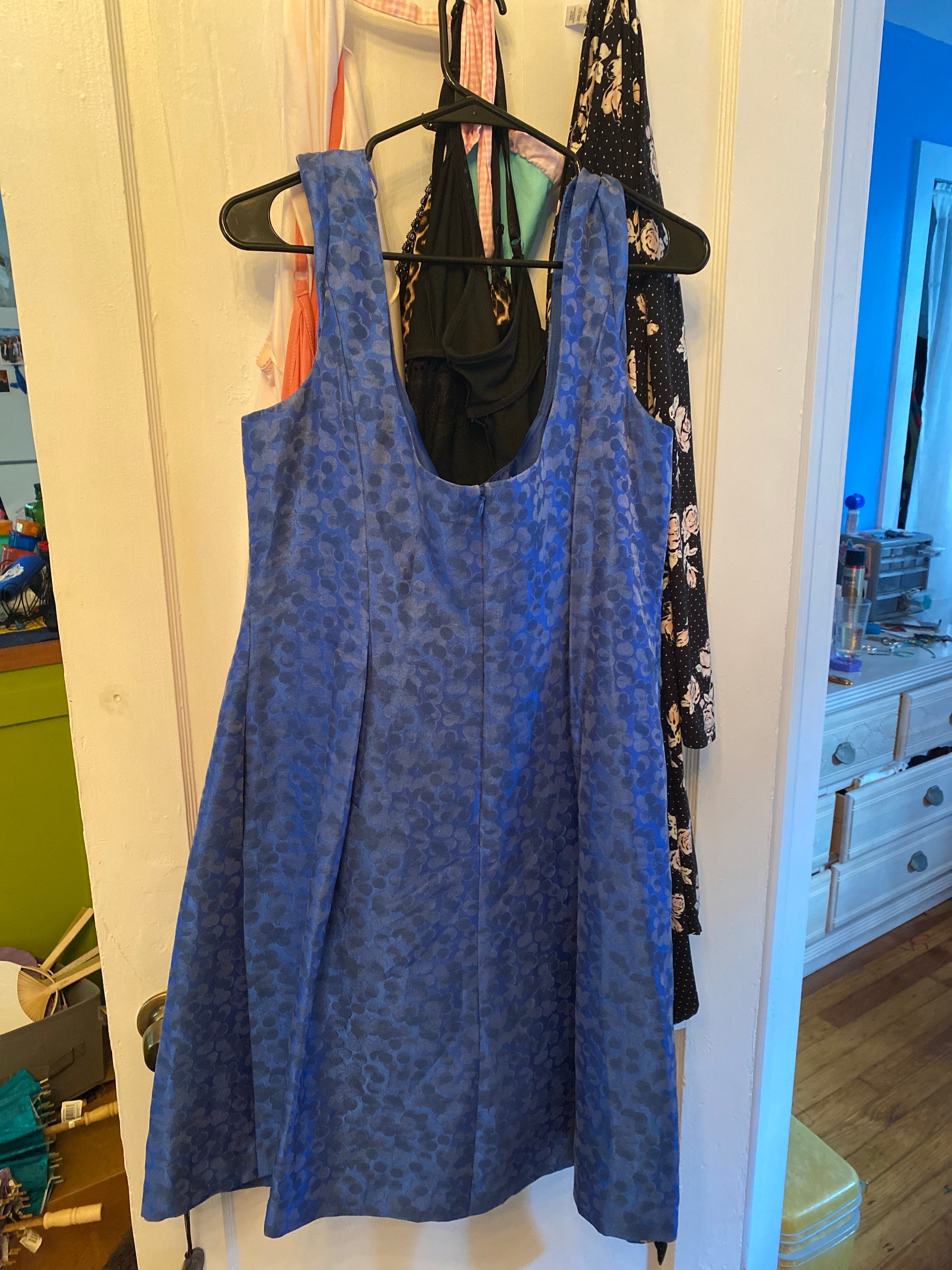 Vintage Blue Dress - Etsy