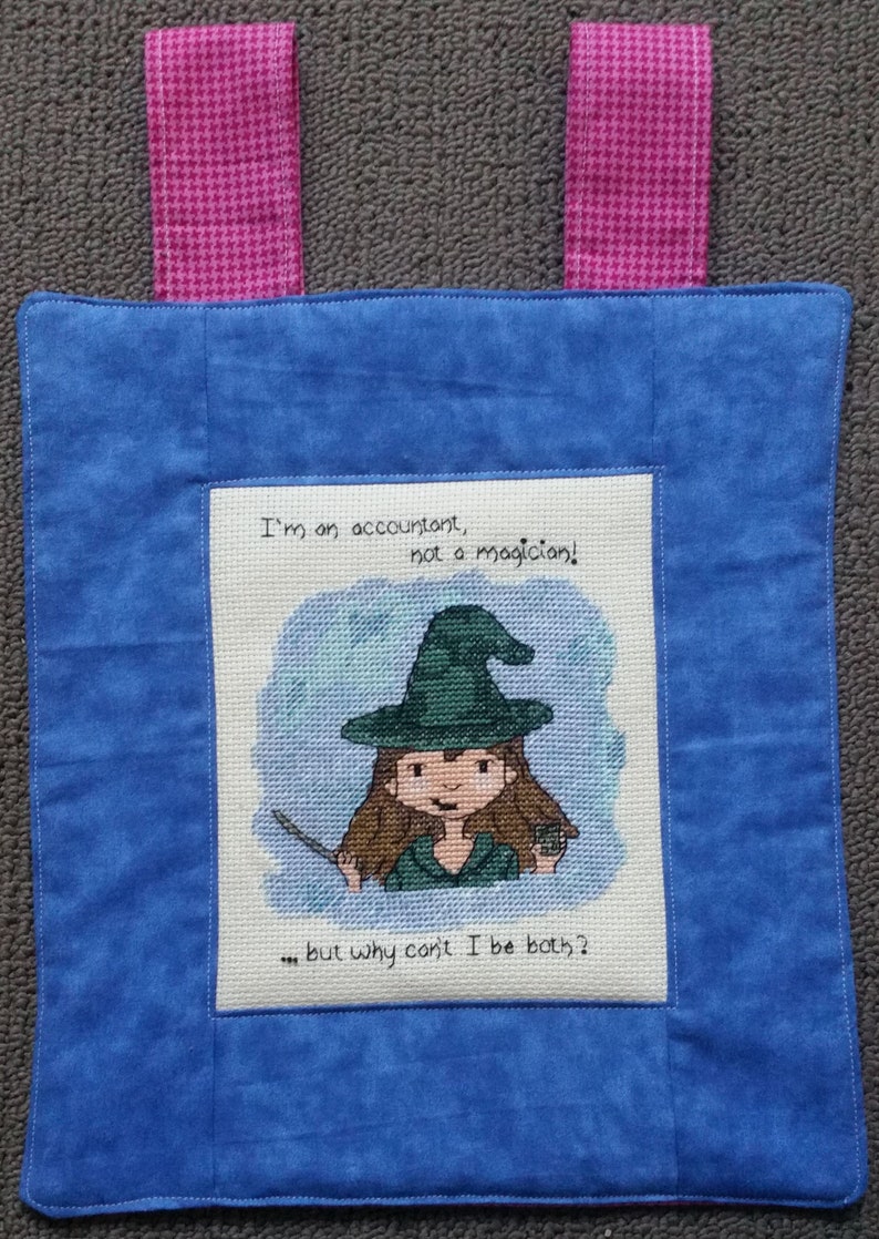 Accountant or Magician Beginner Cross Stitch Pattern, Accounting Witch ...