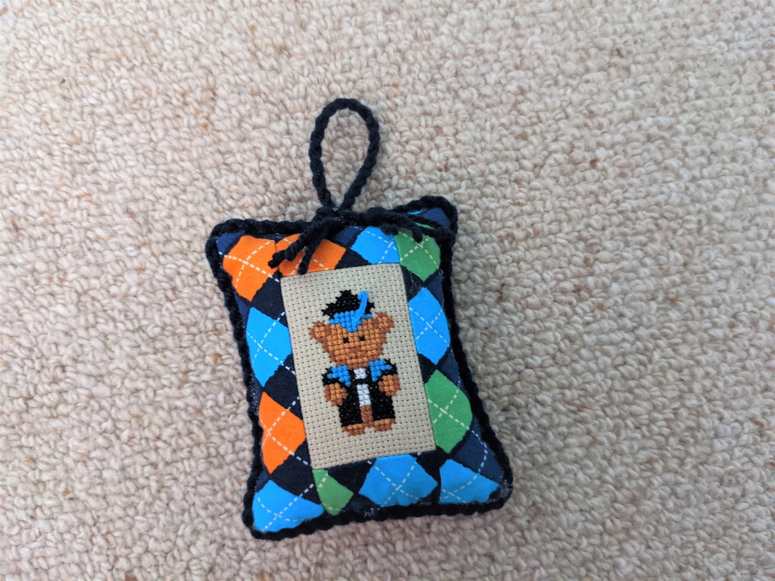 Graduation Teddy Bear Beginner Cross Stitch PDF Pattern, Graduation ...