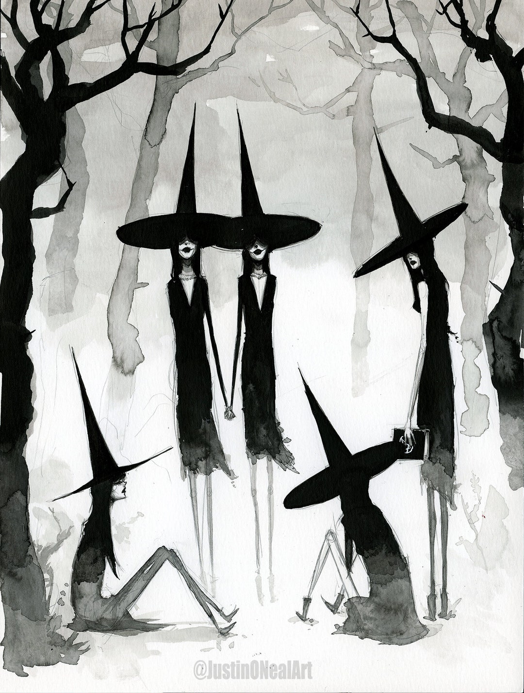 COVEN - Fine Art Print - 9x12 - Etsy