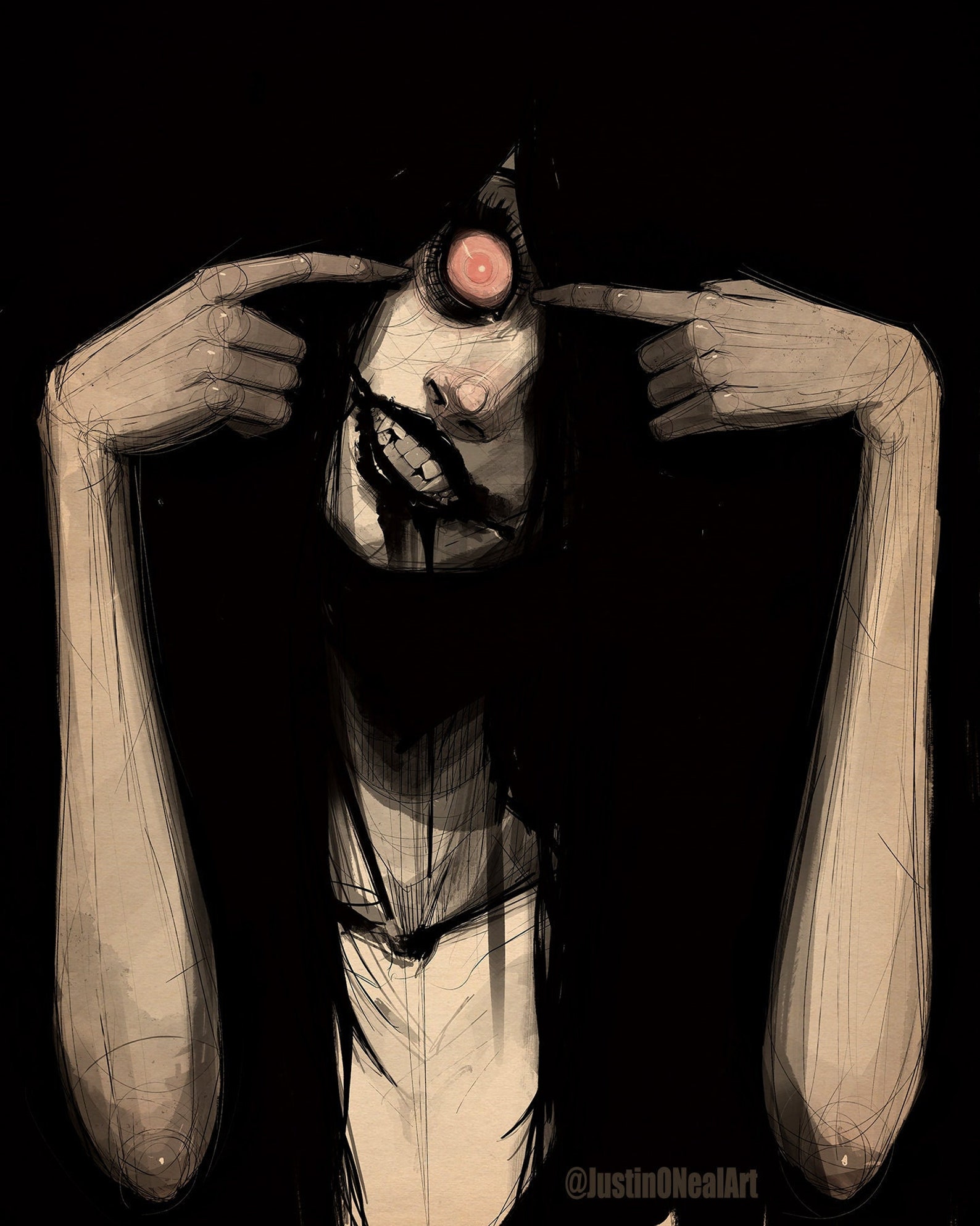 Evil Eye Fine Art Print 8x10 - Etsy