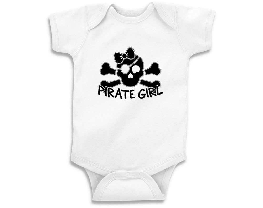 Infant One Piece Pirate Girl - Etsy