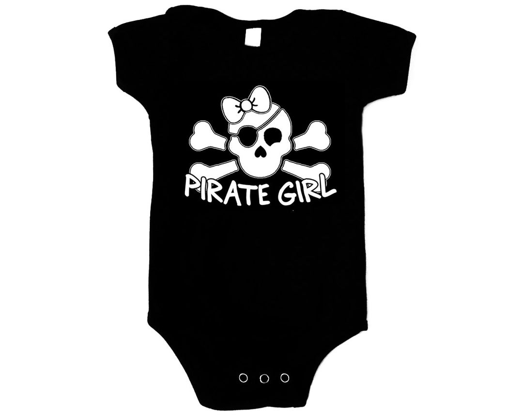 Infant One Piece Pirate Girl - Etsy