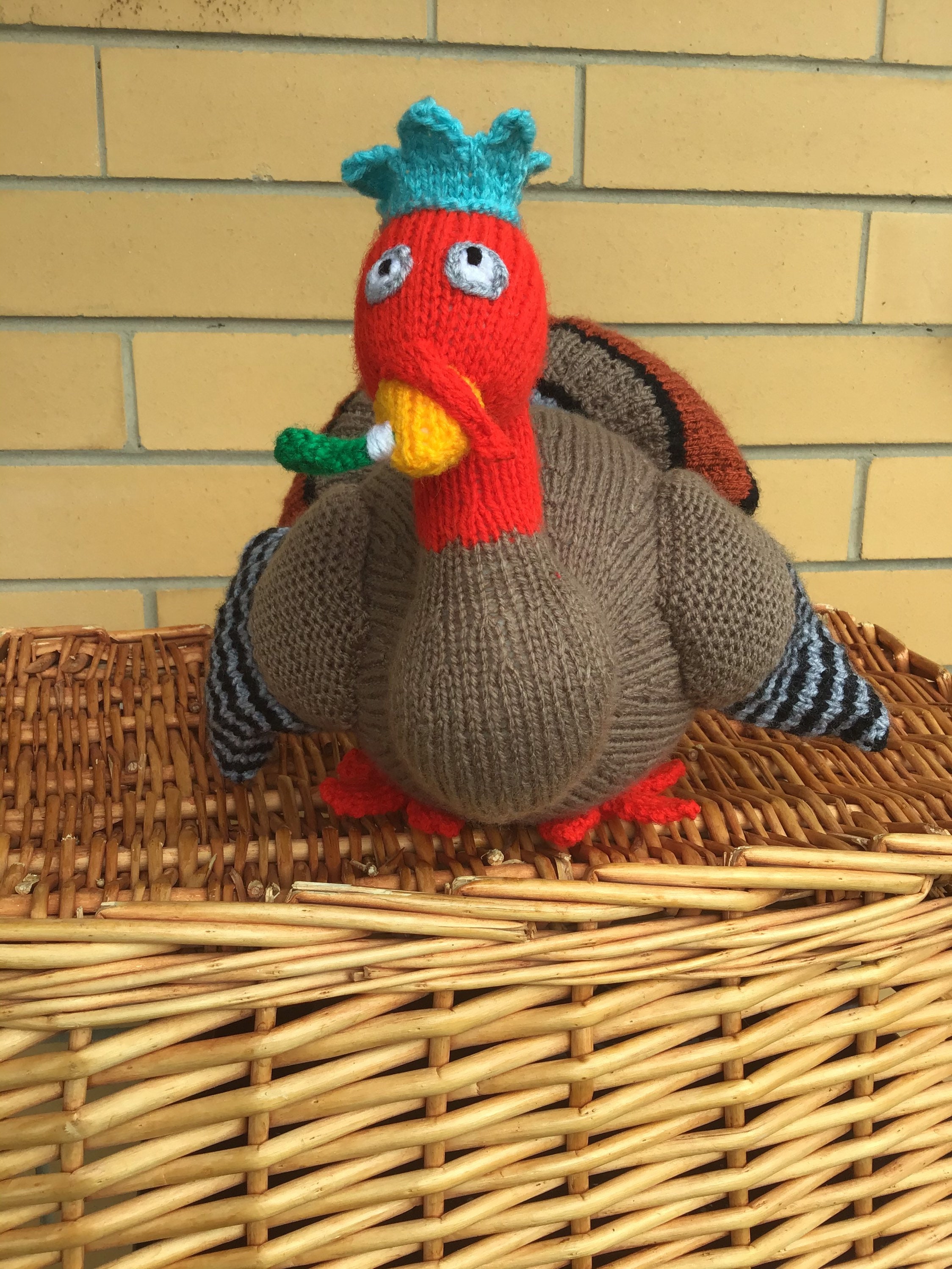 Tipsy Turkey looks like he has already celebrated even before | Etsy