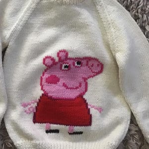 This is a "peppa Pig" Sweater in a 24 Inch Chest Which Fits ...