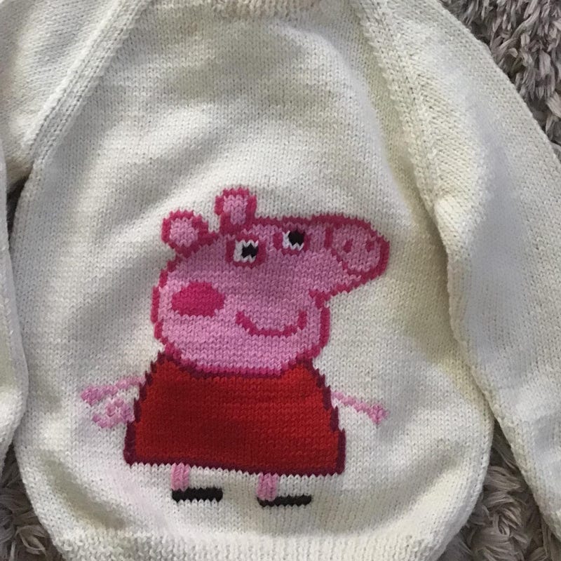 Pig Sweater - Etsy