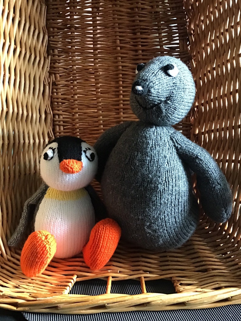 Pinga la hermana pequeña de Pingu y Robby el sello el - Etsy México