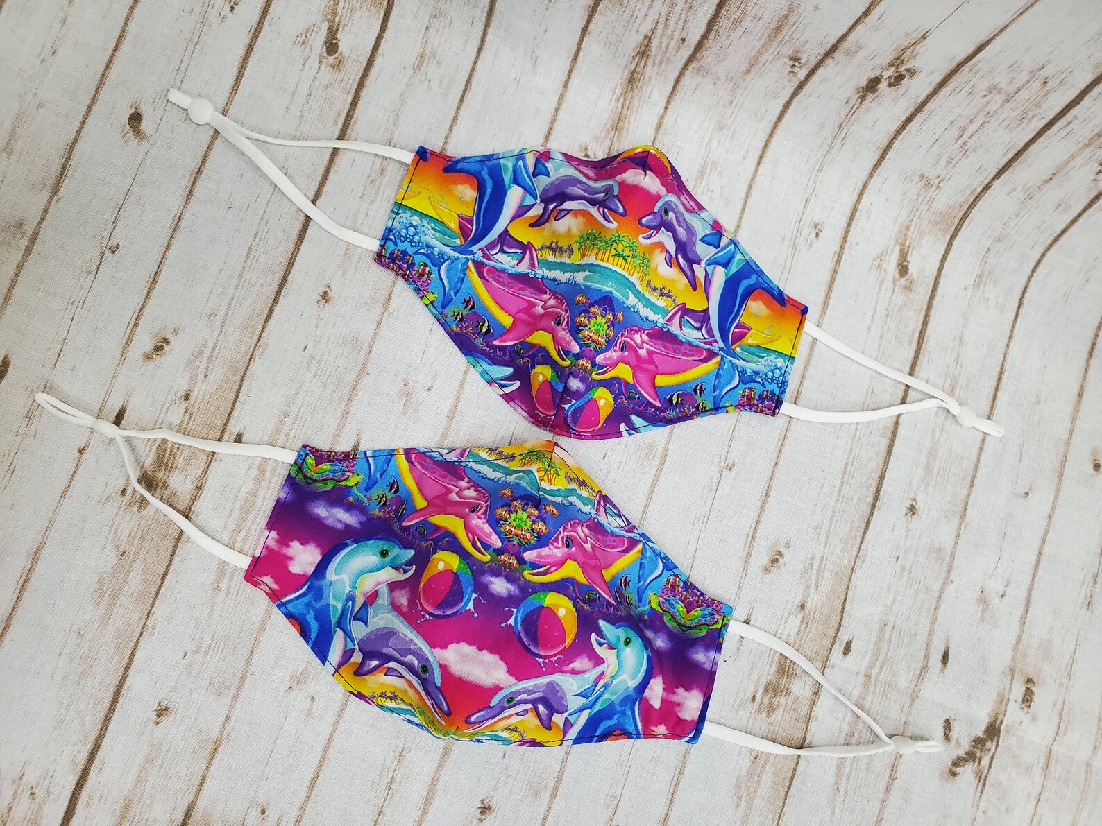 LF Dolphins Zip Mask Case and Mask Set / Zippered Mask Case | Etsy