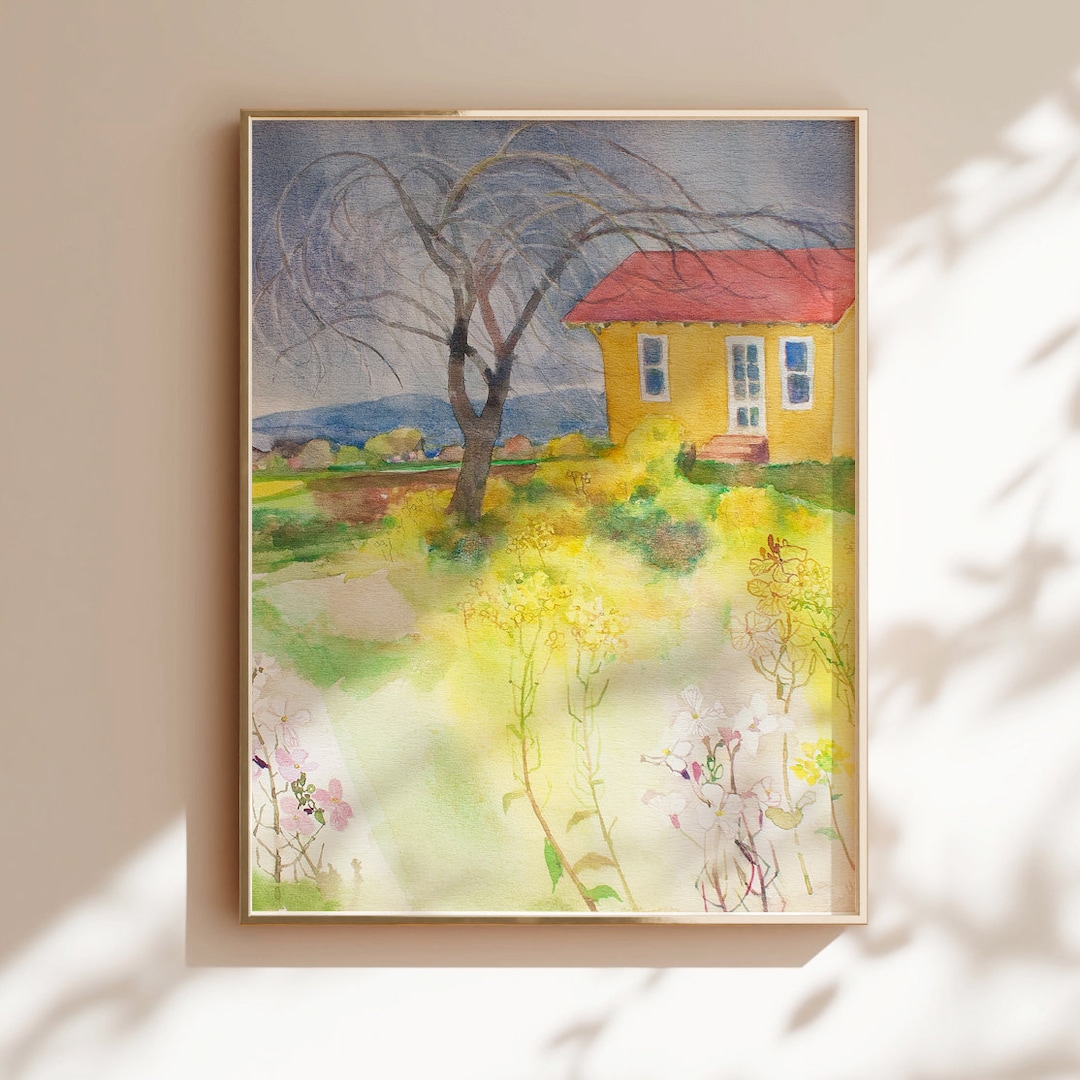 THE COMING STORM Watercolor Painting - Etsy