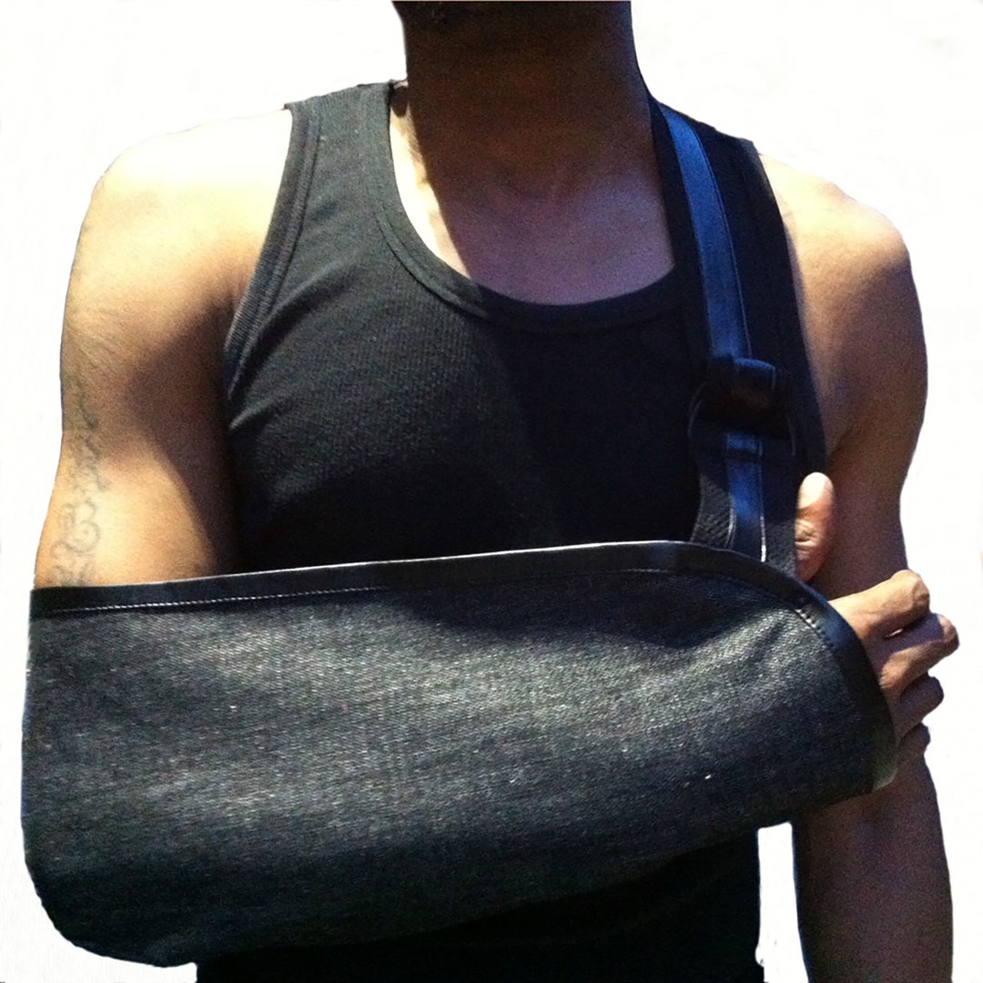 Arm Sling - Durable Denim Designer Arm Sling. - Etsy