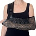Arm Sling - Silver Shimmer 2 Tone Lace Designer Fashion Arm Sling - Etsy