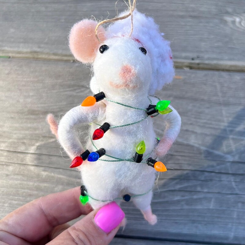 Felt Mice - Etsy
