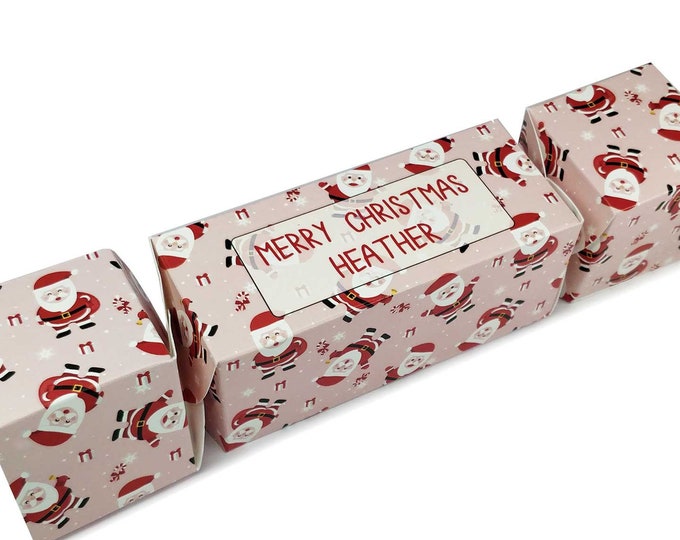 Personalised Christmas Cracker Gift Box. Fill With Your Own Gifts ...