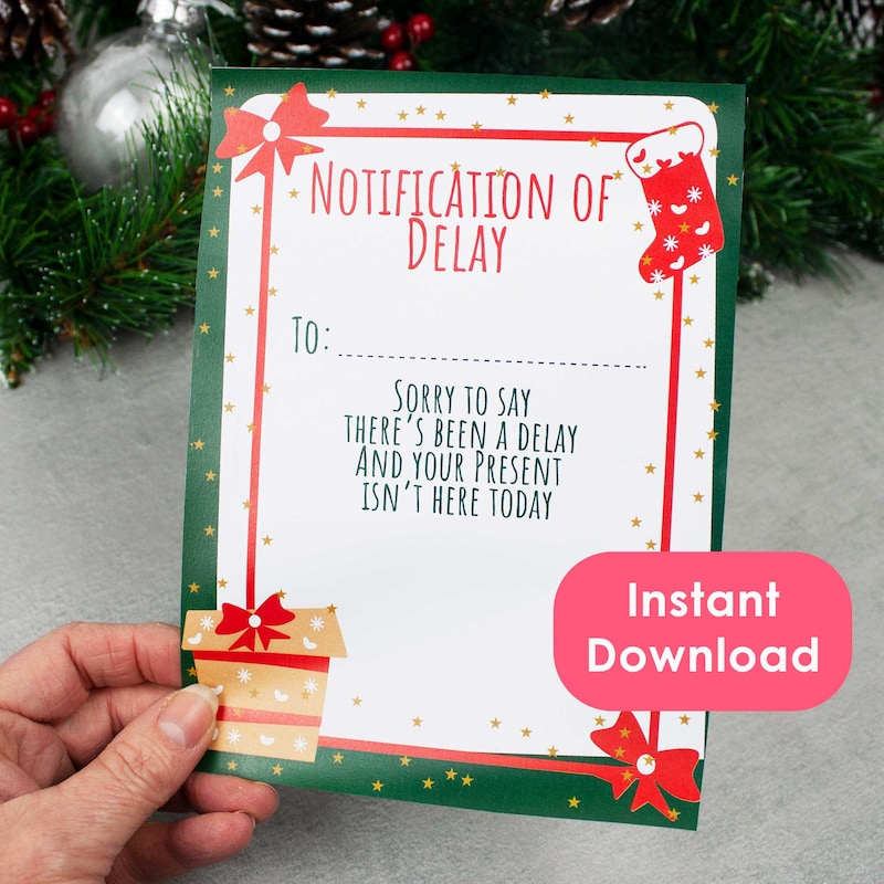 Delayed Gift Notice - 60+ Gift Ideas for 2025