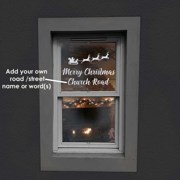 Christmas Window Stickers Uk - Etsy UK