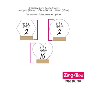 Table Number Sticker, Elegant Wedding Reception Vinyl Decal Numbers ...