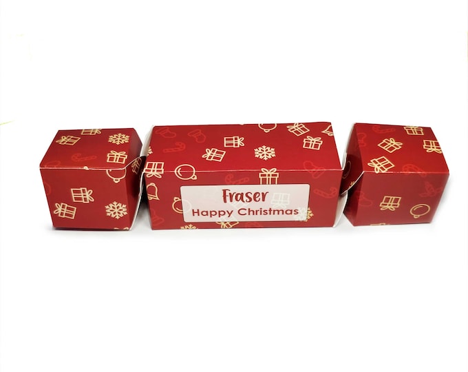 Personalised Christmas Cracker Gift Box. Fill With Your Own Gifts ...