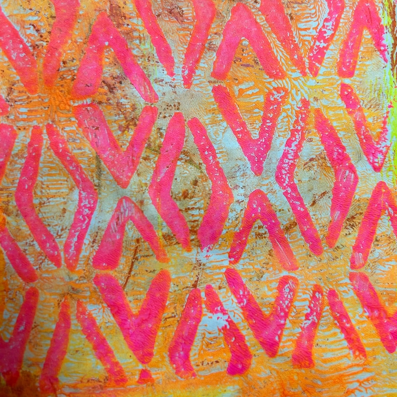 Ikat Painting - Etsy