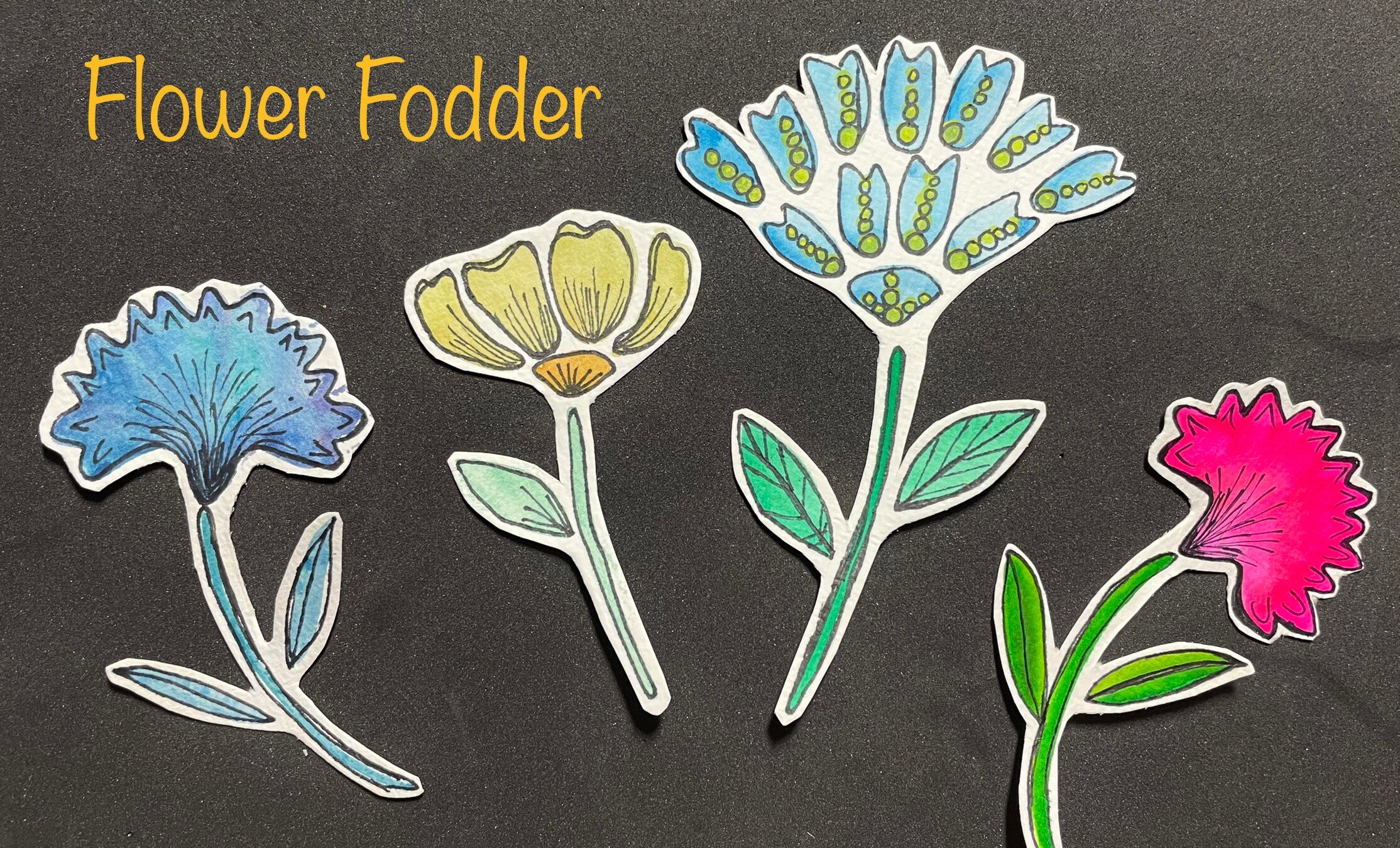 Mixed Flower Stencil Set Fodder Stencils Collage Stencils Cake Stencils ...