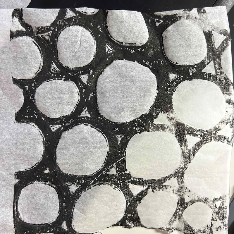 Random Circles Stencil - Etsy UK