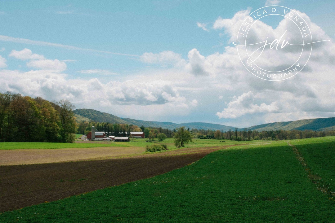 Country Landscape - Etsy