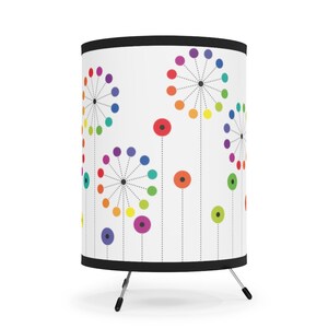 Artist Color Wheel | Rainbow Dot Lamp - Etsy