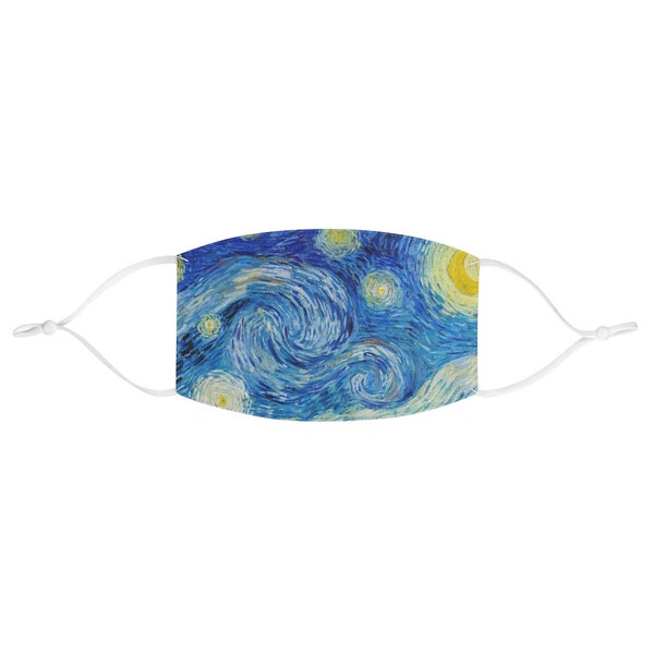 Van Gogh Starry Night Face Mask - Etsy