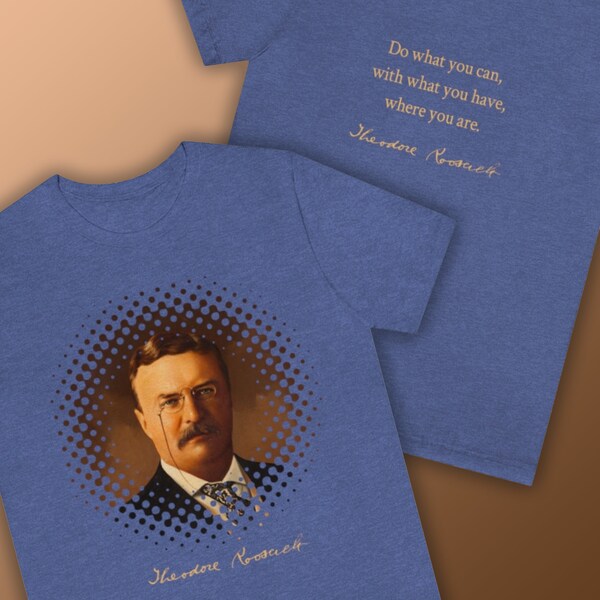 Teddy Roosevelt Shirt - Etsy