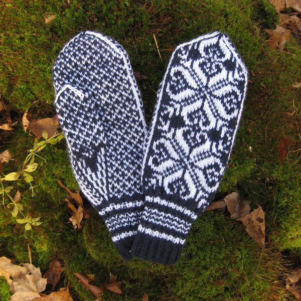 Scandinavian Mittens - Etsy