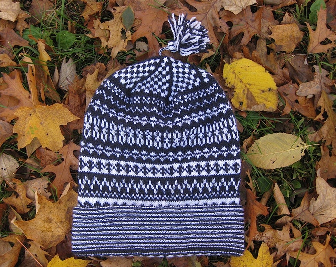 Handknit Scandinavian Cap Traditional Pattern is From - Etsy