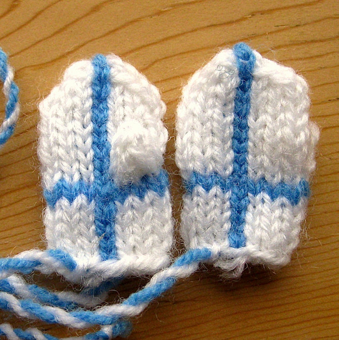 Finnish Flag Christmas Ornament Mittens - Please See the Rest of My ...