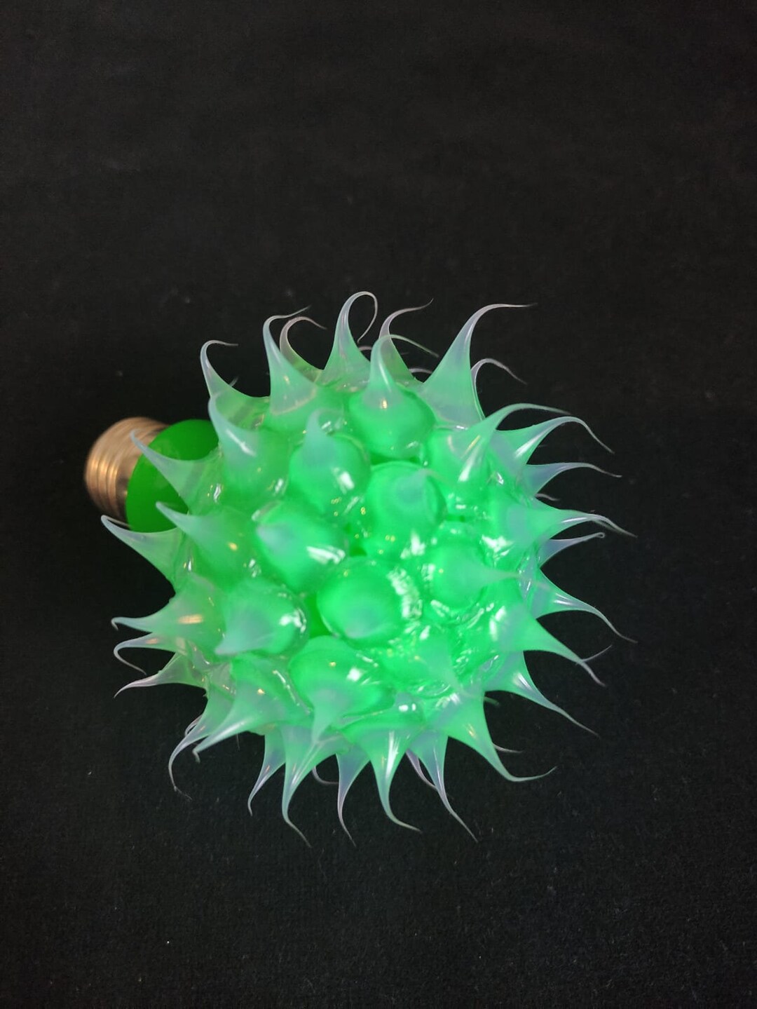 Etsy Exclusive! Green UBO Led Light. Silicon Drops Light Bulb. Hand ...