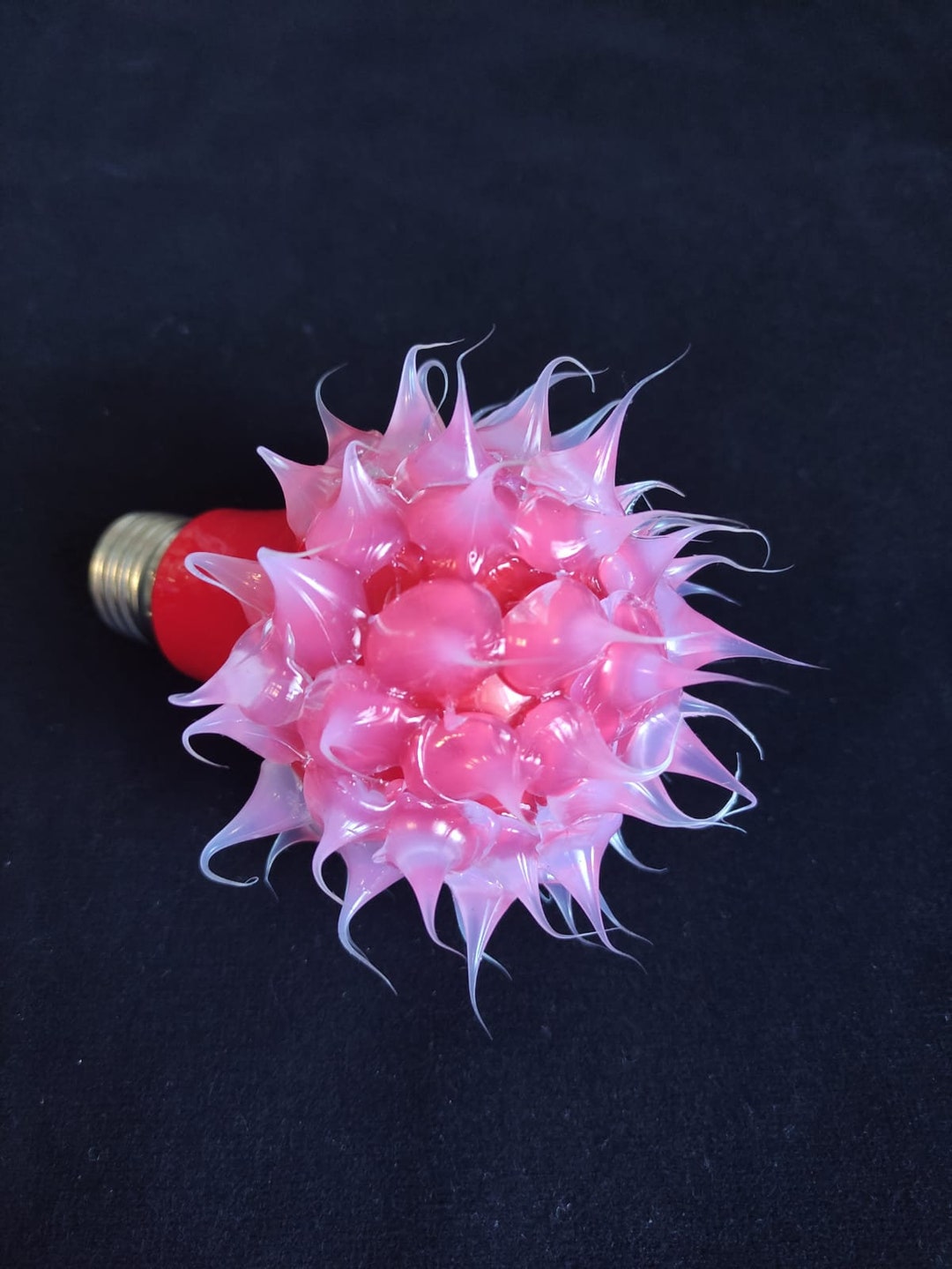 Etsy Exclusive! Red UBO Led Light. Silicon Drops Light Bulb. Hand Made ...