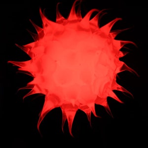 Etsy Exclusive! Blue UBO Led Light. Silicon Drops Light Bulb. Hand Made ...