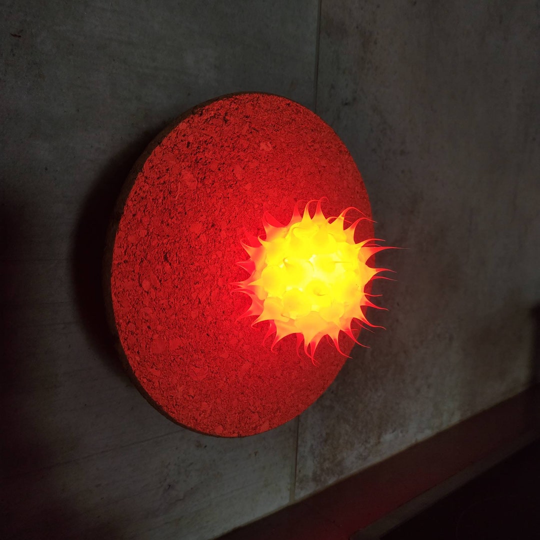 Ubo Cork Wall Led Light - Etsy