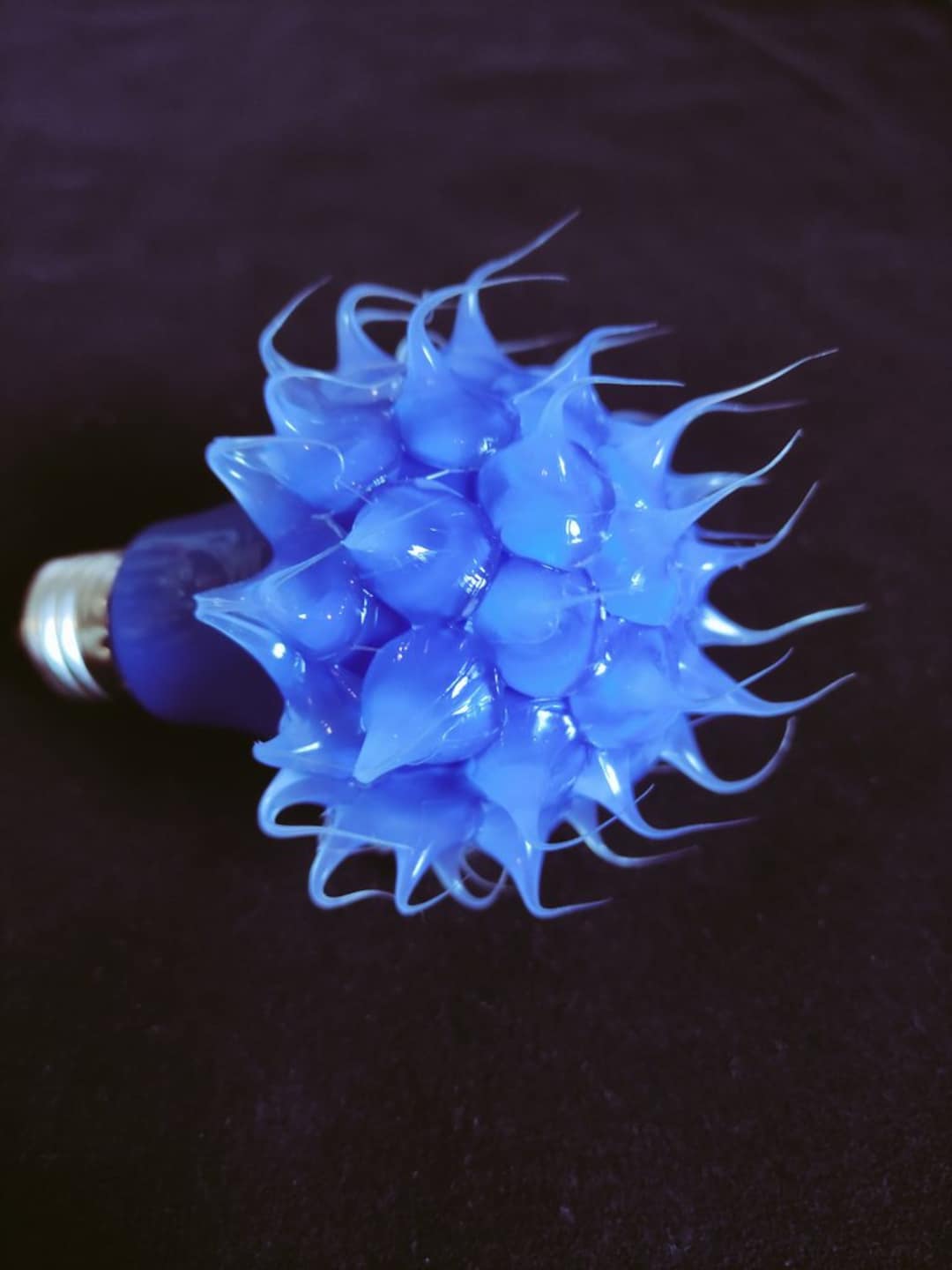 Etsy Exclusive! Blue UBO Led Light. Silicon Drops Light Bulb. Hand Made ...
