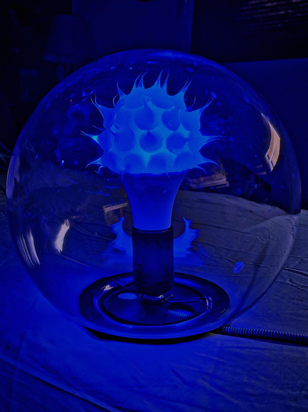 Big 1 Multicolor Ubo Light With Smoked Glass Globe. Remote Control ...