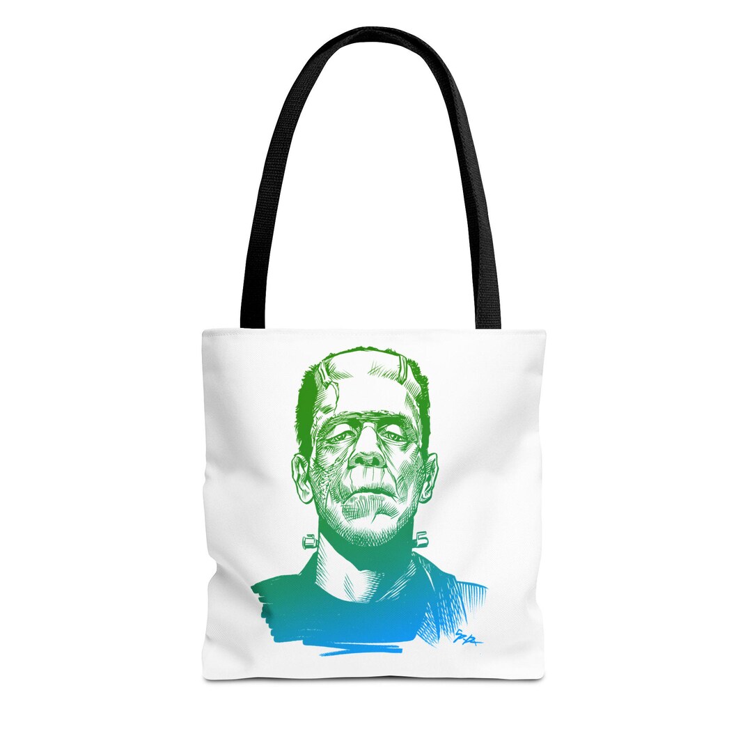 Frankenstein Art Tote Bag - Horror Movie Lover Gift - Etsy