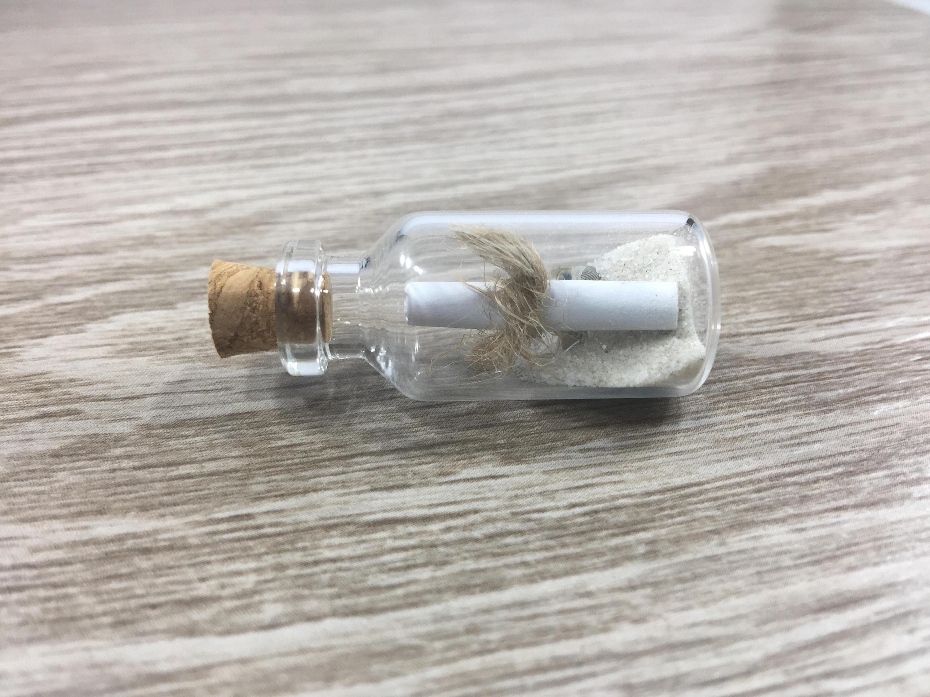 Personalized Message Ina Bottle Custom Beach Filled Glass - Etsy