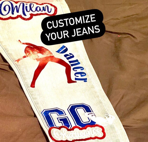 Custom Spirit Jeans - Etsy
