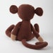Monkey Sewing Pattern + Tutorial - Etsy