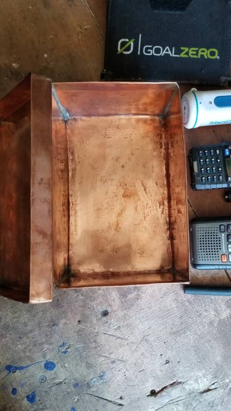 Solid Copper Faraday Cage: EMF, EMP, Electronics Protection - Etsy
