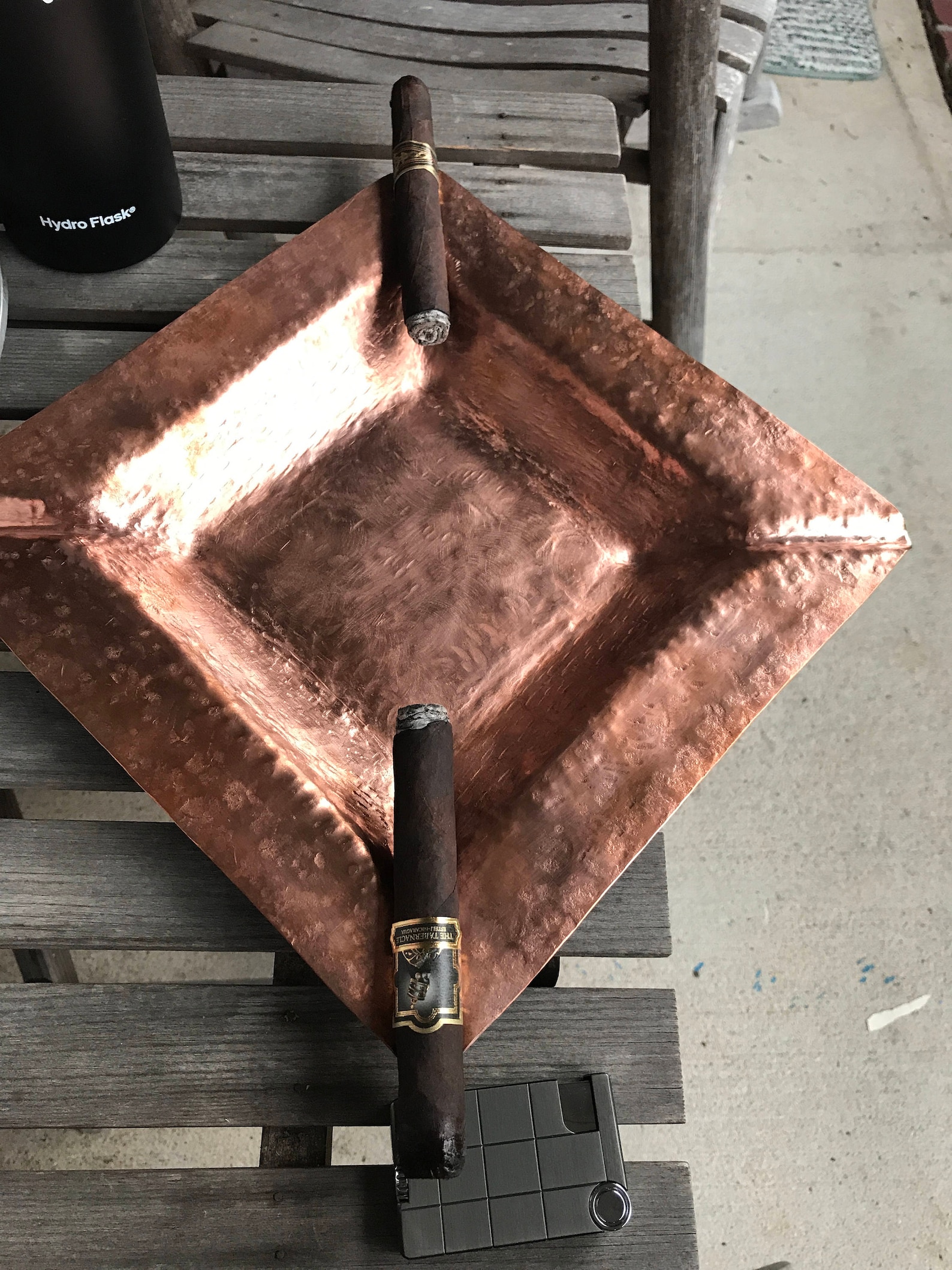 Handmade Solid Copper Cigar Ashtray Cigarette Birthday | Etsy