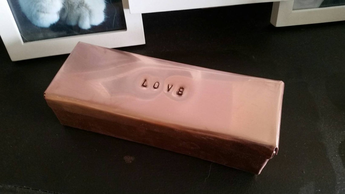 Solid Copper Jewelry & Keepsake Box. Free Custom Embossing. - Etsy
