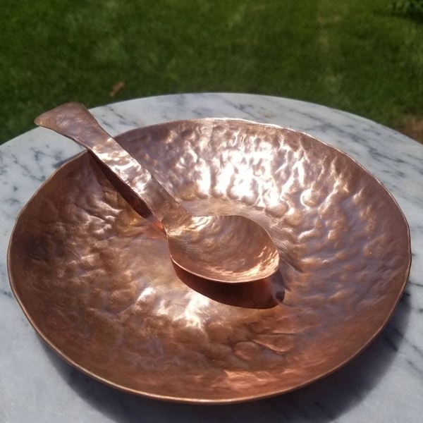 Copper Serving Spoon - Etsy