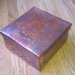 Pure Copper Box With Hinge and Handle - Etsy